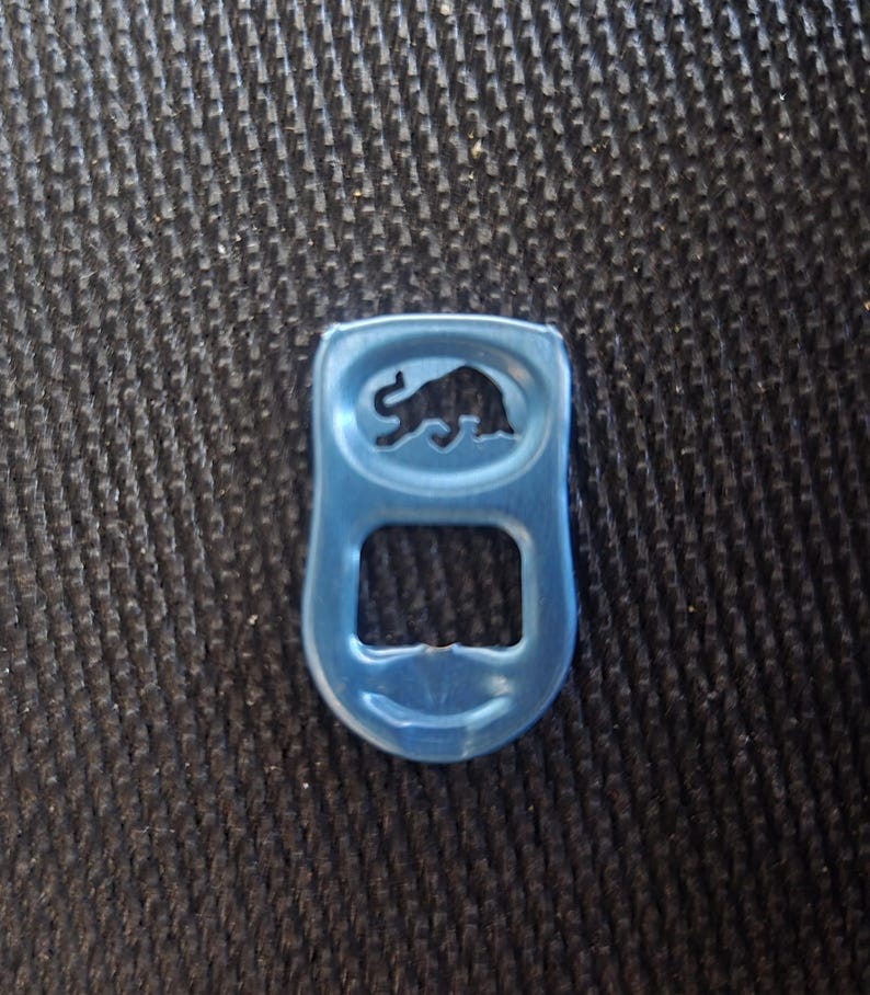 100 Aluminum Light Blue Redbull Soda Pull Tabs / Pop Tops / Pop Tabs ...
