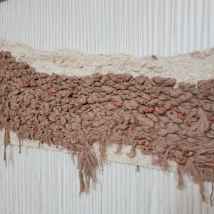 Neutral Fiber Art Organic Fibers Modern Coastal Decor Earth - Etsy