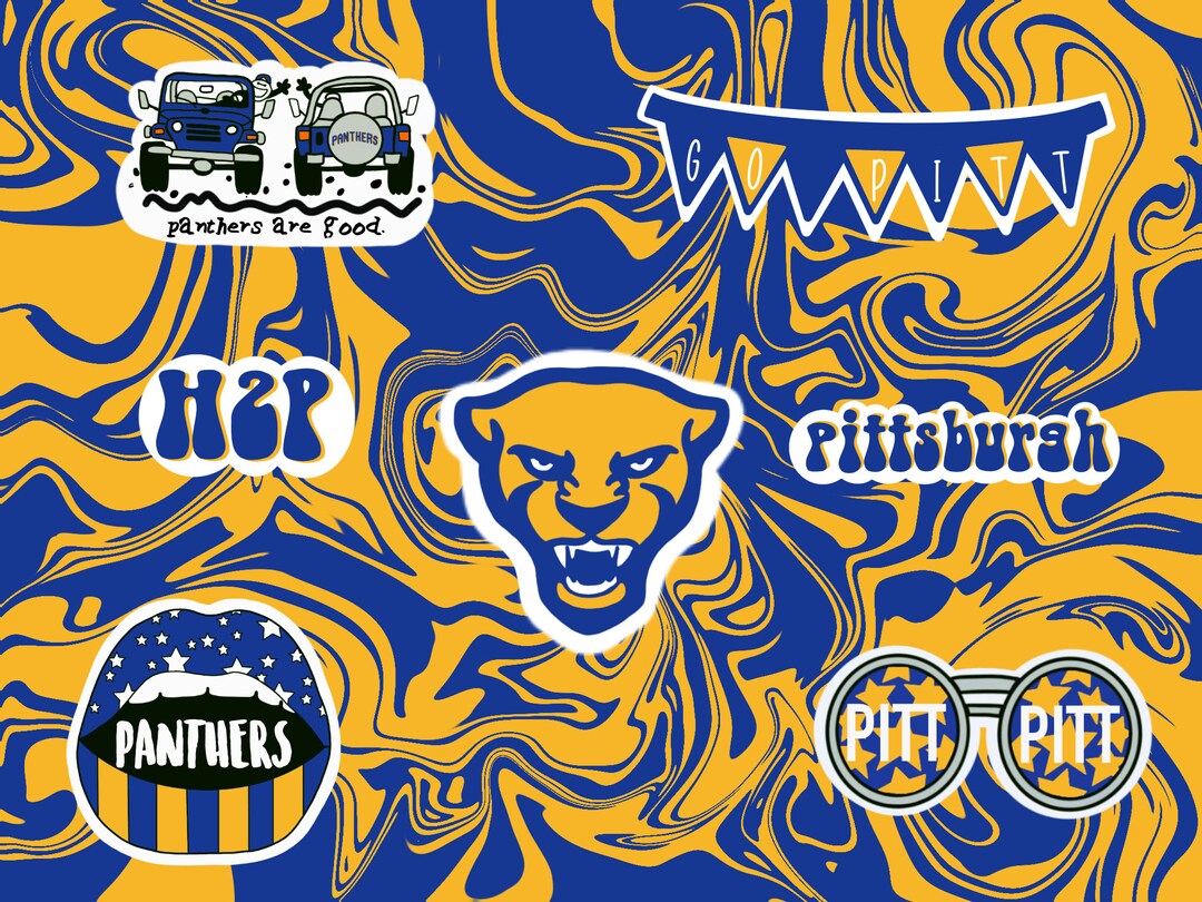 Pittsburgh Inspired Sticker Pack for Laptops & Hydroflasks - Etsy