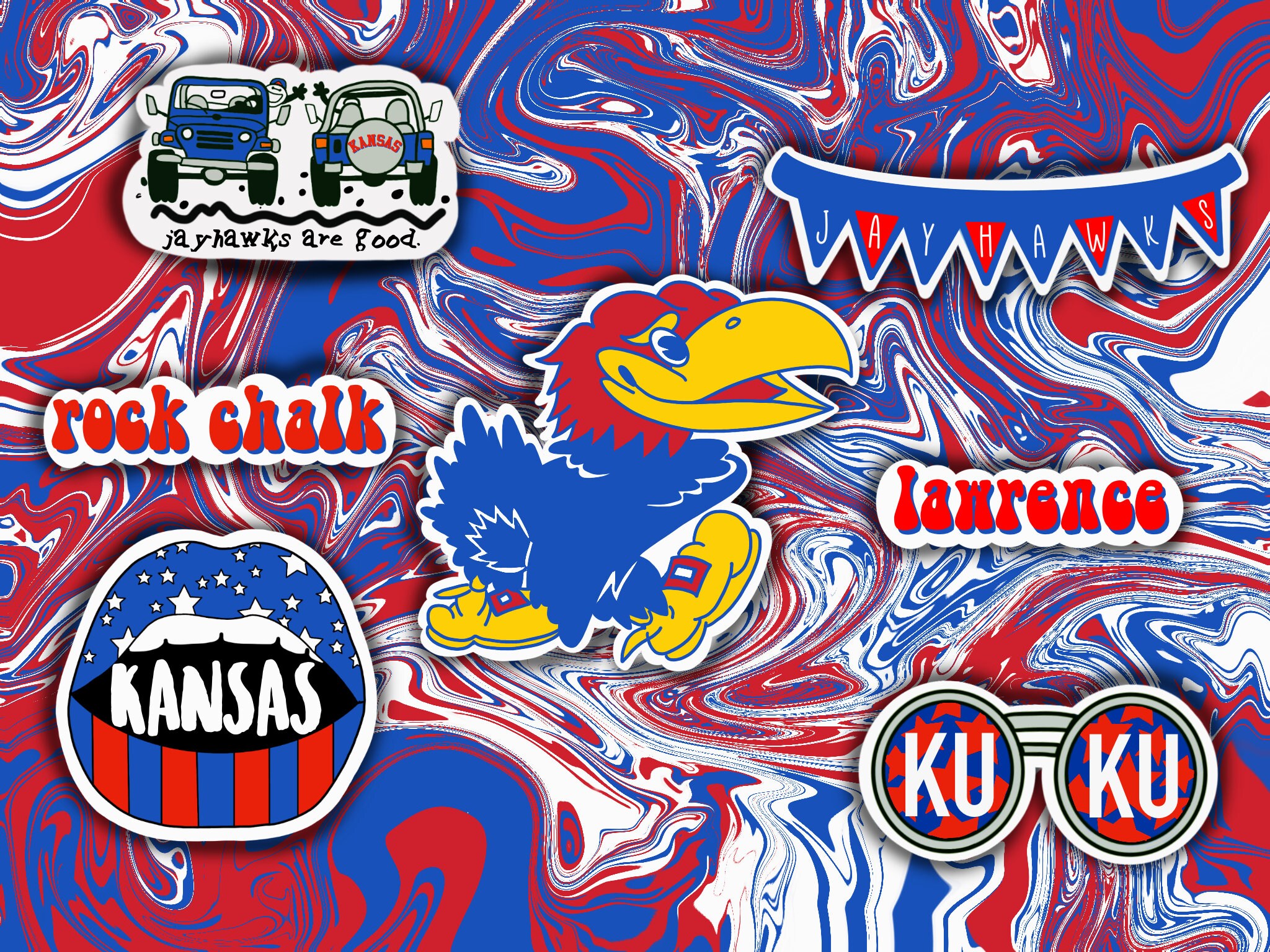 Rock Chalk Jayhawk Wallpaper