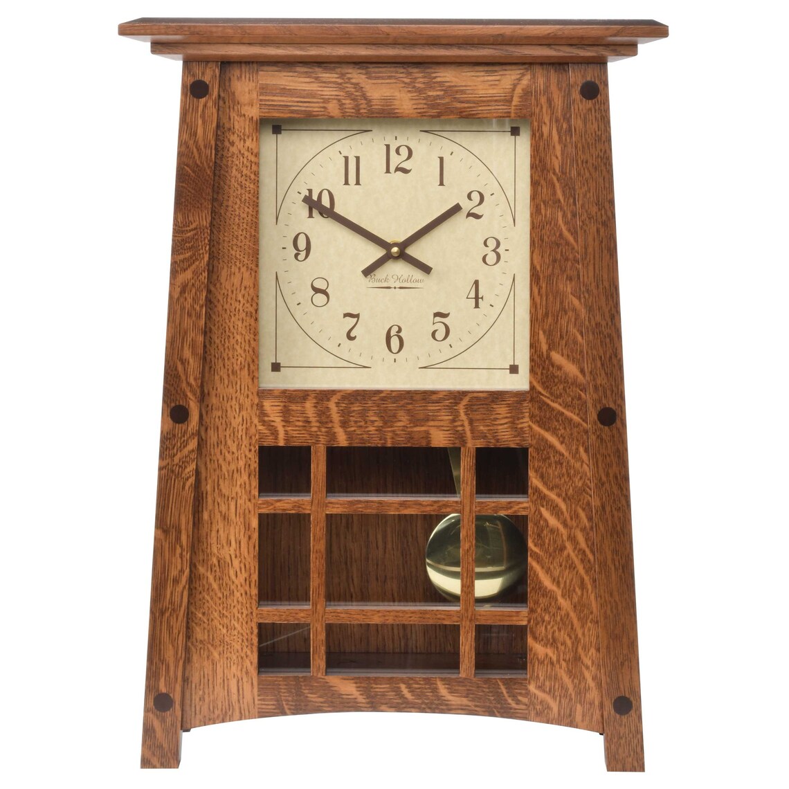 Amish HANDCRAFTED Mccoy Mantle Clock / Shelf Clock Quarter - Etsy