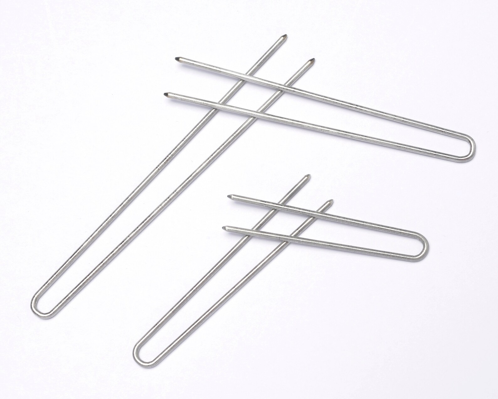 Amish Made Heavy Duty Assorted Silver Stainless Steel Hairpins 4 PACKS ...