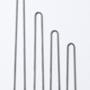 Amish Made Heavy Duty Assorted Stainless Steel Hairpins 4 PACKS - Etsy