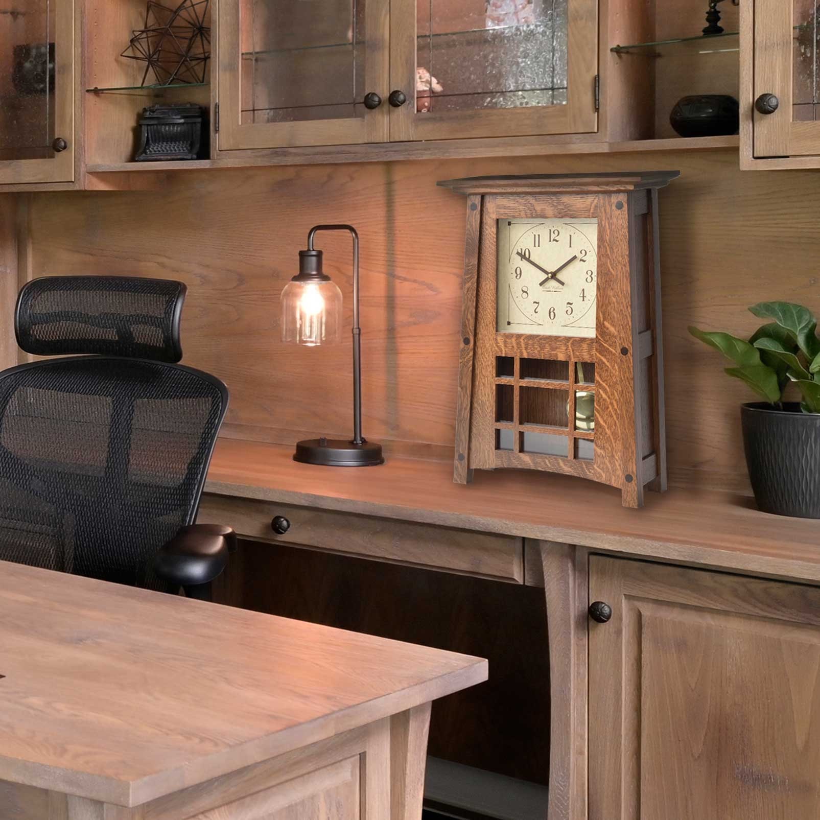 Amish HANDCRAFTED Mccoy Mantle Clock / Shelf Clock Quarter | Etsy