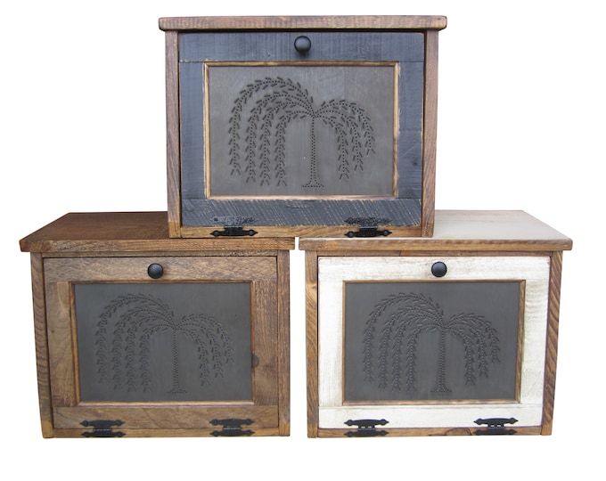 Primitive Bread Box - Etsy