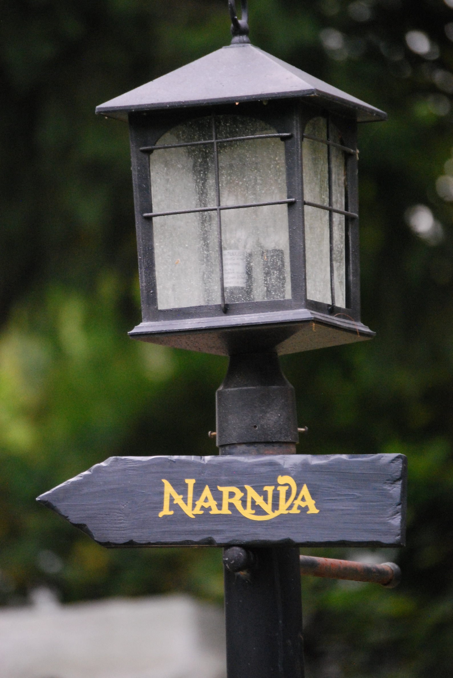 Rustic Hand Painted Narnia Directional Sign / Chronicles of - Etsy