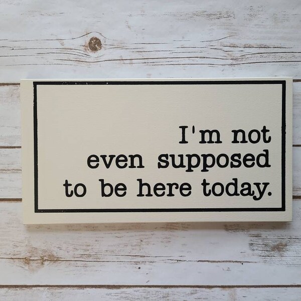 Dante Hicks I'm Not Even Supposed to Be Here Today - Etsy Dante Hicks I'm Not Even Supposed to Be Here Today - Etsy