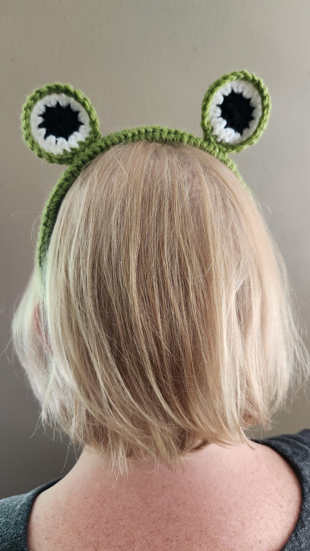 Crochet Frog Headband - Etsy