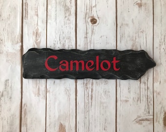 Camelot Sign - Etsy