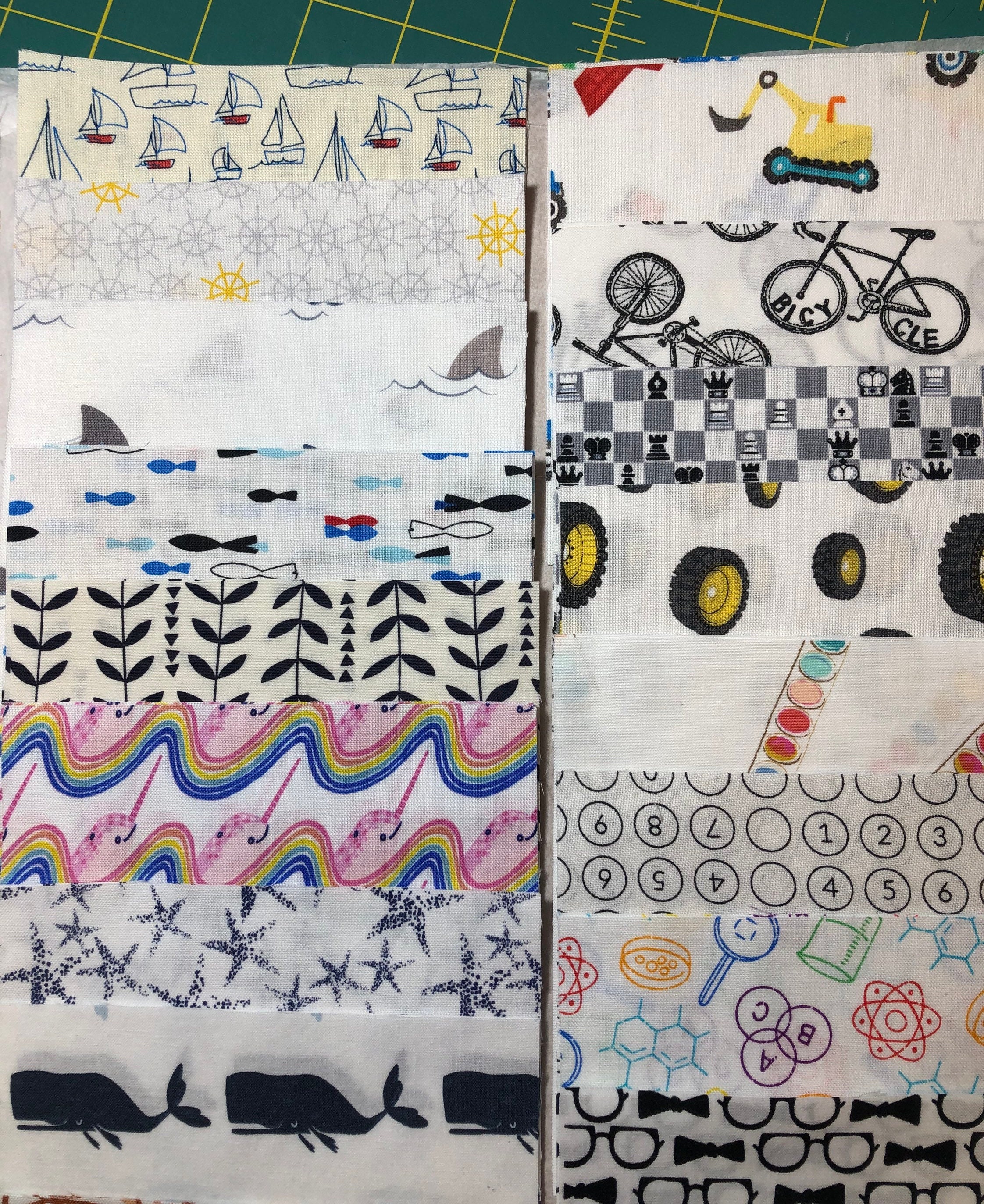 I Spy Novelty Boy Prints 50pc. White Background Prints Fussy Cut Charm ...