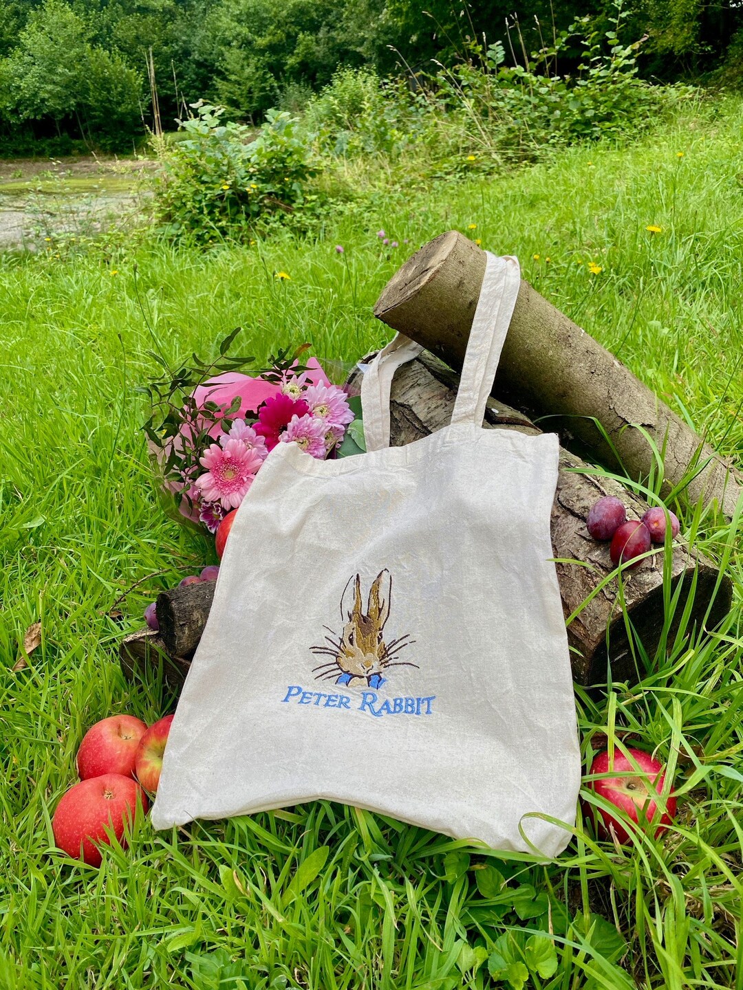 Handmade Peter Rabbit Peter Rabbit Tote Bag - Etsy