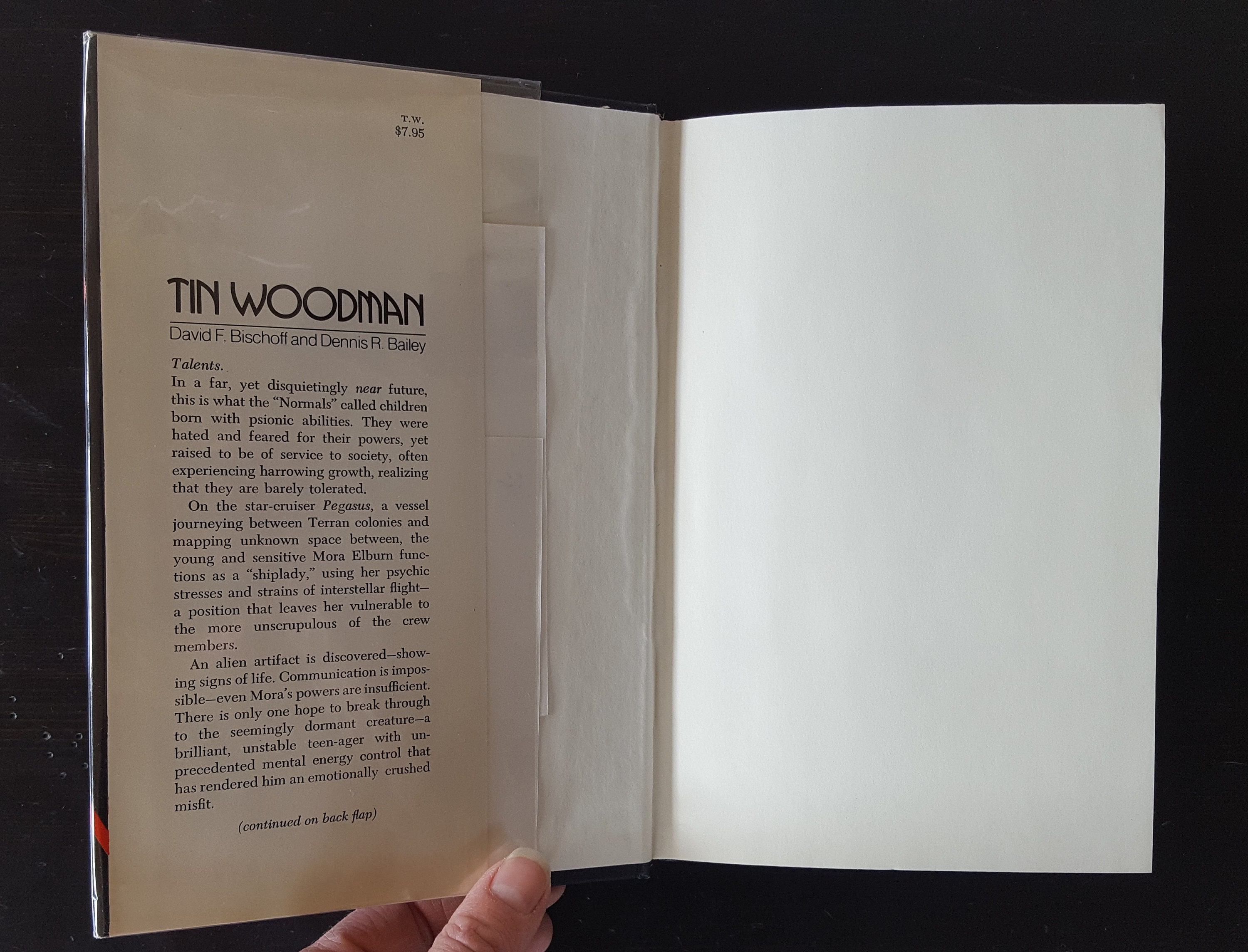 Tim Woodman by David F. Bischoff and Dennis R. Bailey - First Edition ...