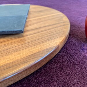 Walnut Wood Lazy Susan, Personalized Engraving , Table Centerpiece ...