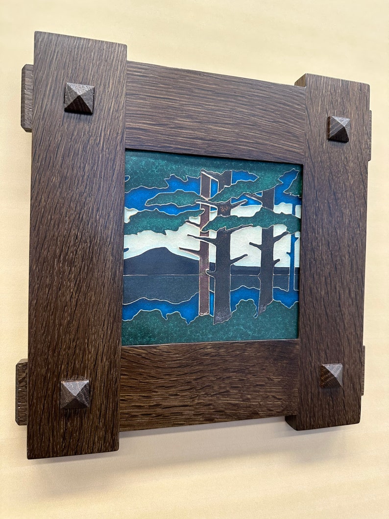 6x6 Tile Frame Craftsman/mission Style Frame Arts and - Etsy