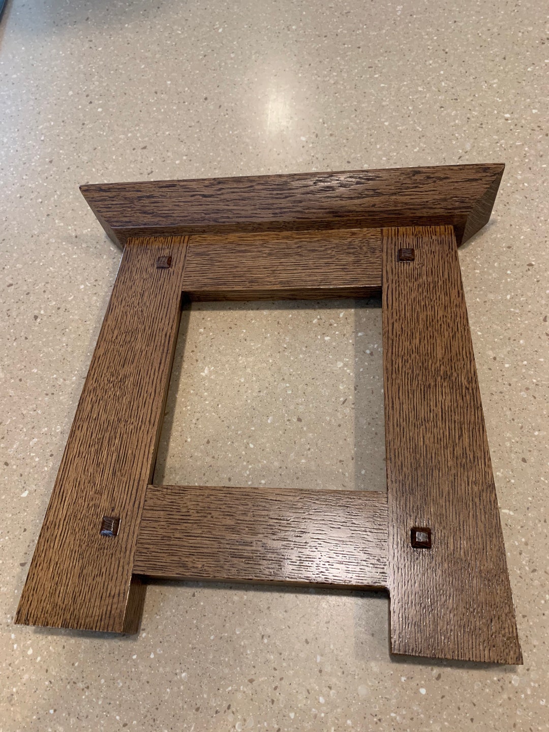 6x6 Tile Frame, Craftsman/mission Style Frame, Arts and Crafts, Quarter ...