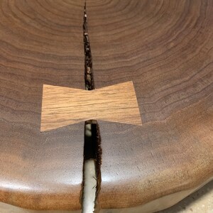 Walnut Log Slice, End Grain, Wood Slice, Rustic Decor, Live Edge, Wood ...