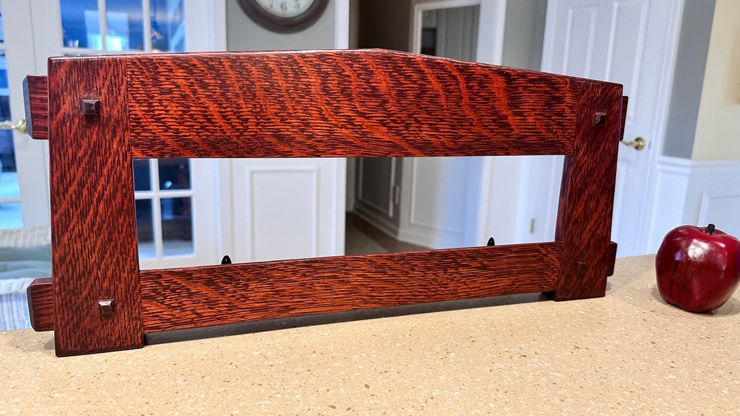 Large Craftsman/mission Style Frame, Arts and Crafts, Quarter Sawn Oak ...