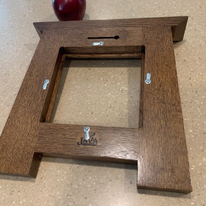 6x6 Tile Frame, Craftsman/mission Style Frame, Arts and Crafts, Quarter ...
