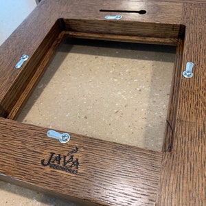 6x6 Tile Frame, Craftsman/mission Style Frame, Arts and Crafts, Quarter ...