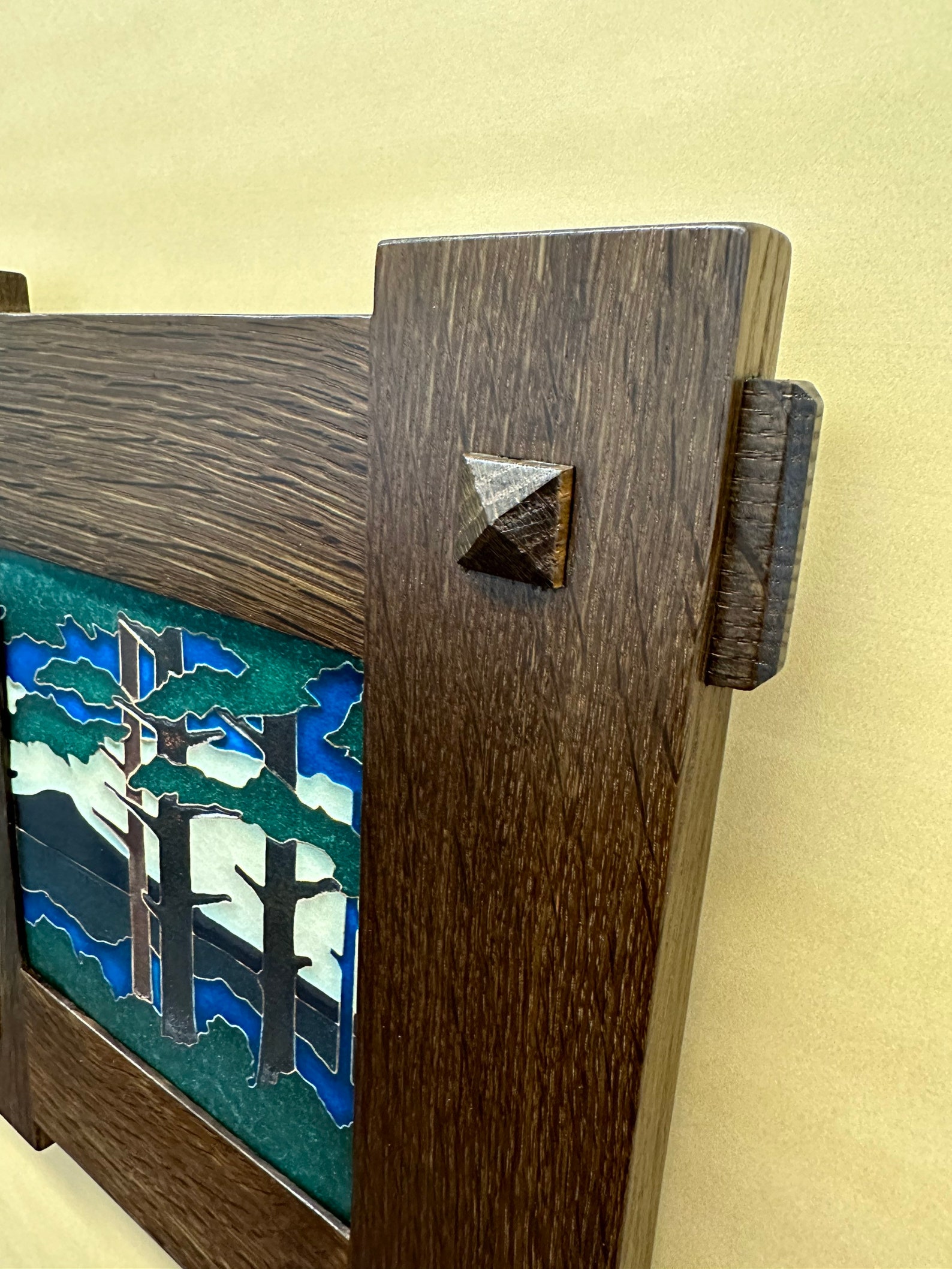 6x6 Tile Frame, Craftsman/mission Style Frame, Arts and Crafts, Quarter ...