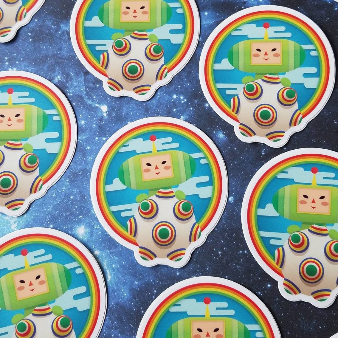 Katamari Prince rolling up the stuff waterproof and weatherproof 4 x 6 ...