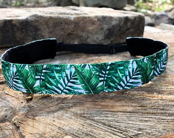 Green leaf headband | Etsy