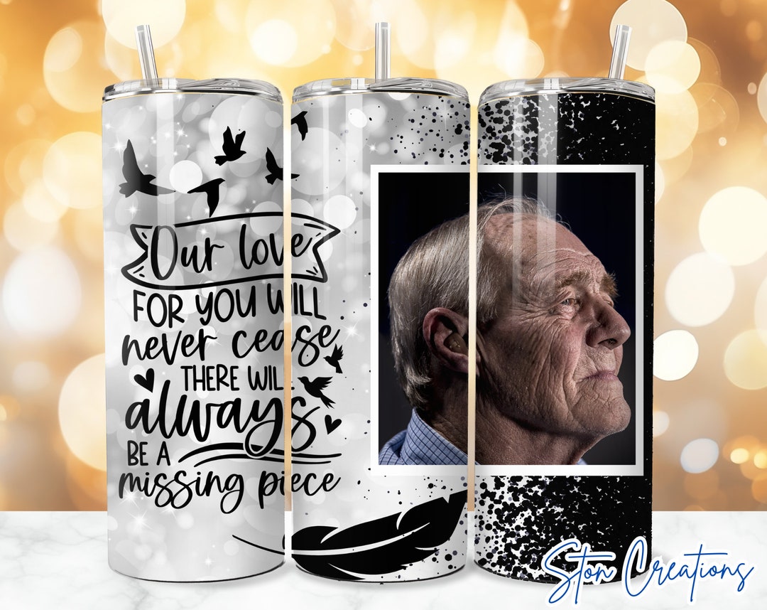 Memorial Tumbler Wrap Designs Bundle, Dad Memorial Tumbler, Mom Tumbler ...
