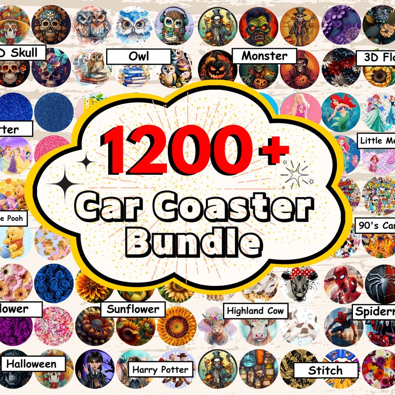 Car Coaster Designs - Etsy