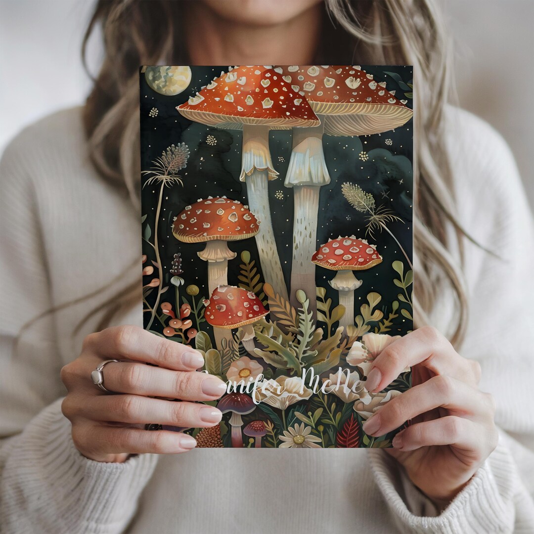Custom Cottagecore Forestcore Aesthetic Whimsical Journal, Personalized ...