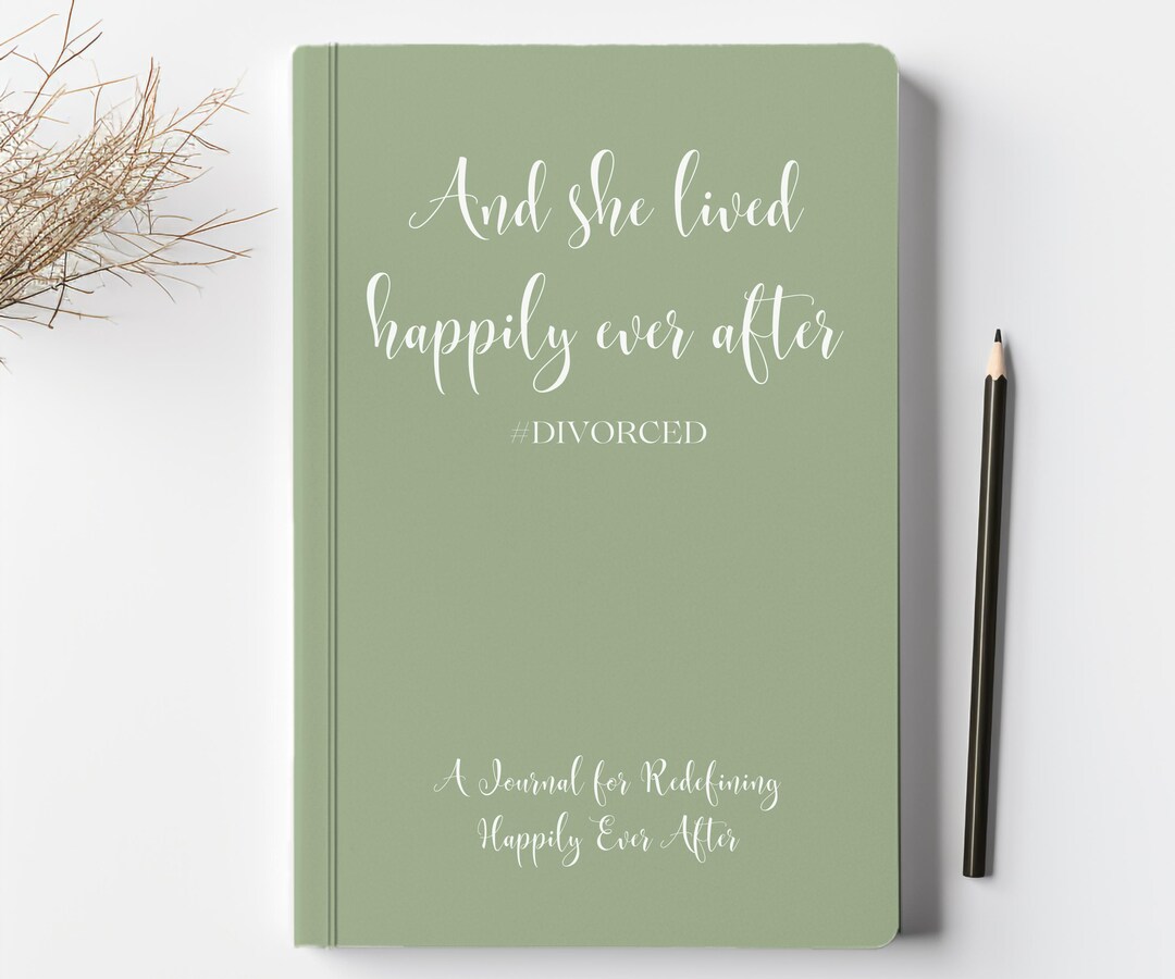 Healing Divorce Journal for Women, Blank Self-reflection Journal for ...