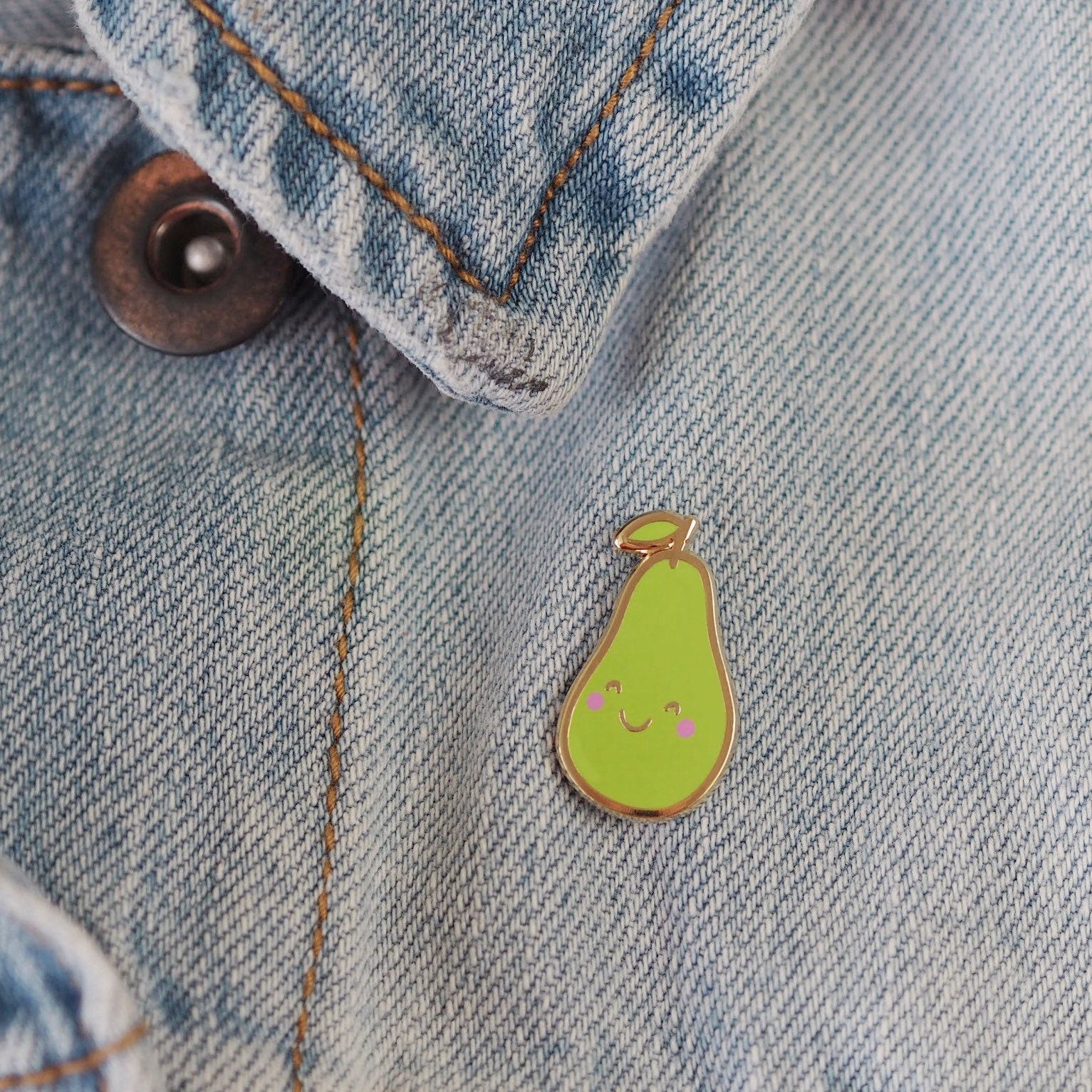 Penny the Pear Enamel Pin - Etsy
