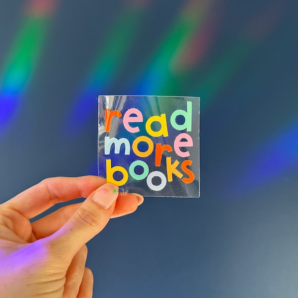 Read Sticker - Etsy