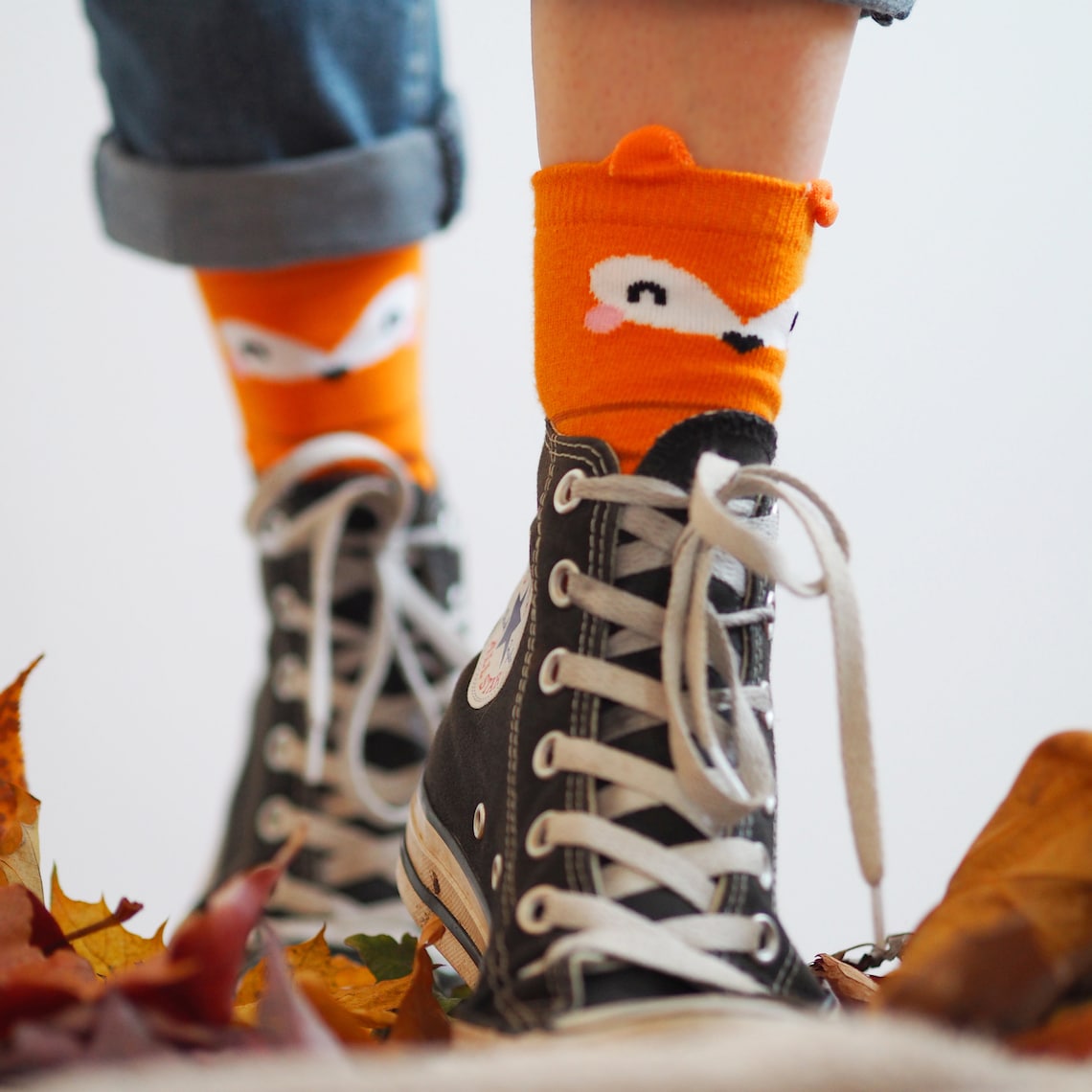 Fox Socks Womens UK 4 8 | Etsy