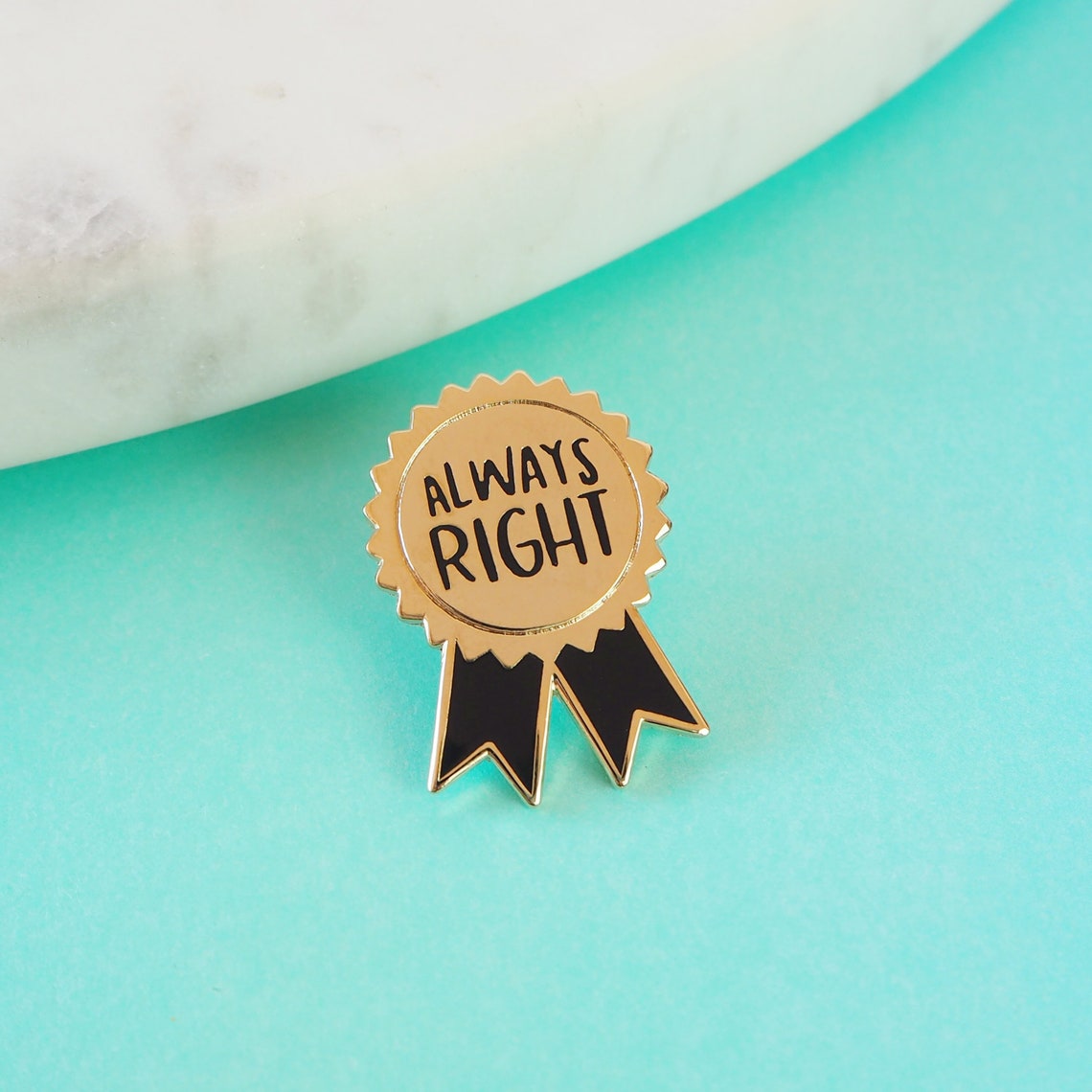 Always Right Enamel Pin - Etsy UK