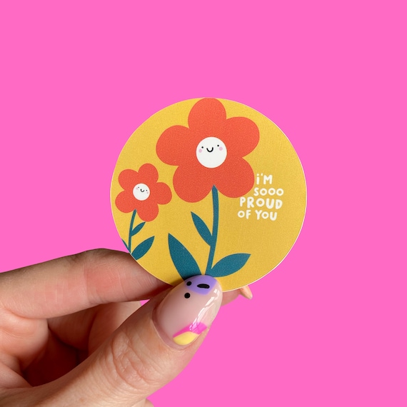 So Proud of You Sticker - Etsy