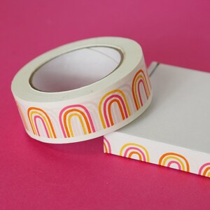 ON SALE: Rainbow Recyclable Parcel Tape - Etsy UK