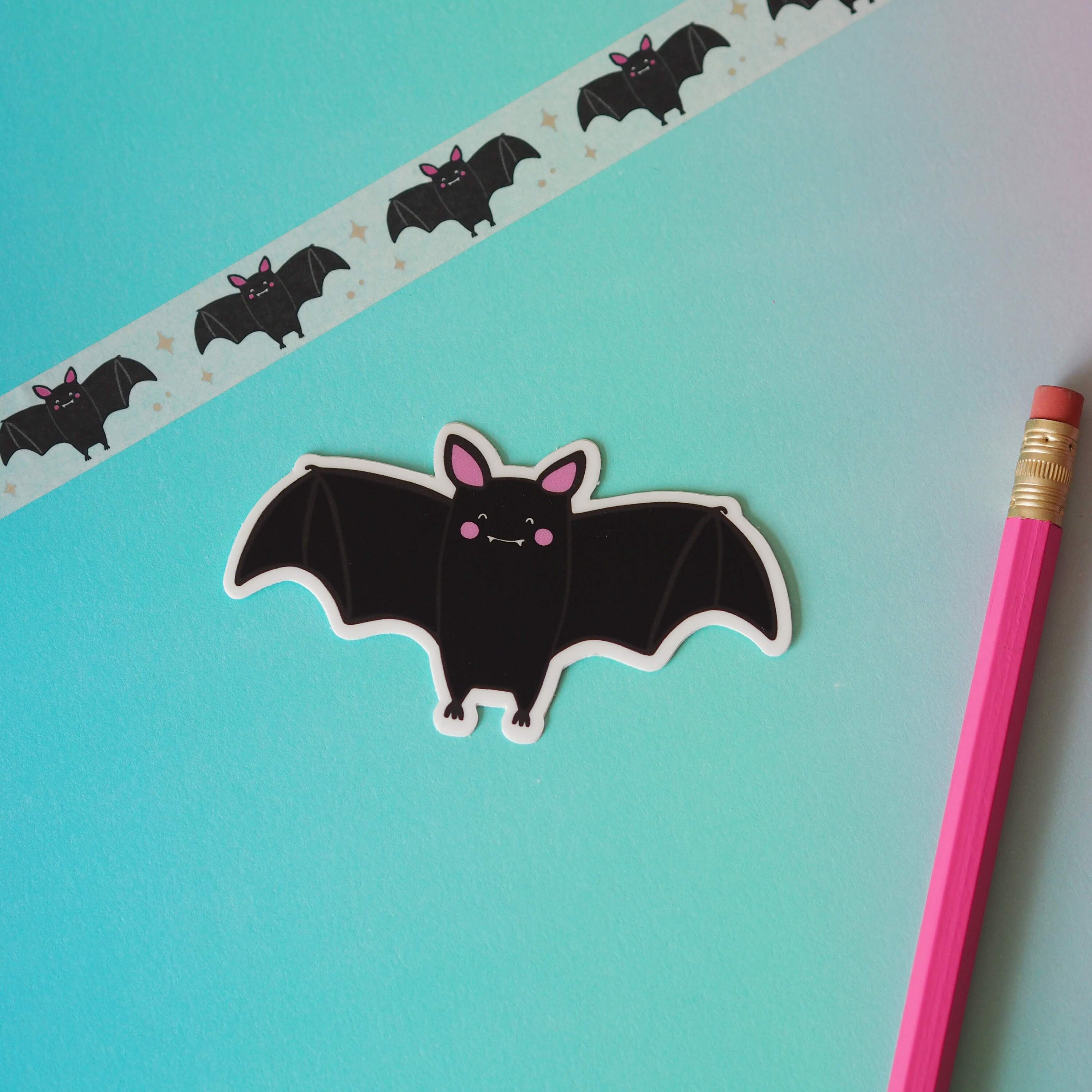 Bat Sticker - Etsy
