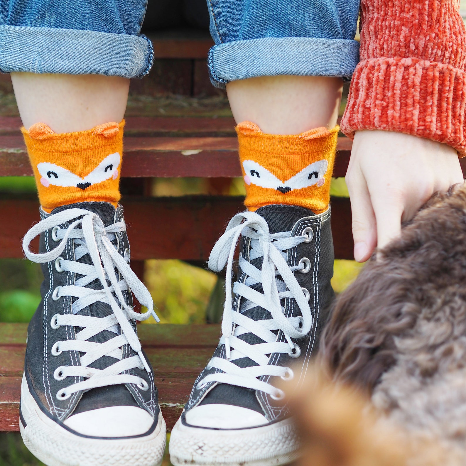 Fox Socks Womens UK 4 8 | Etsy