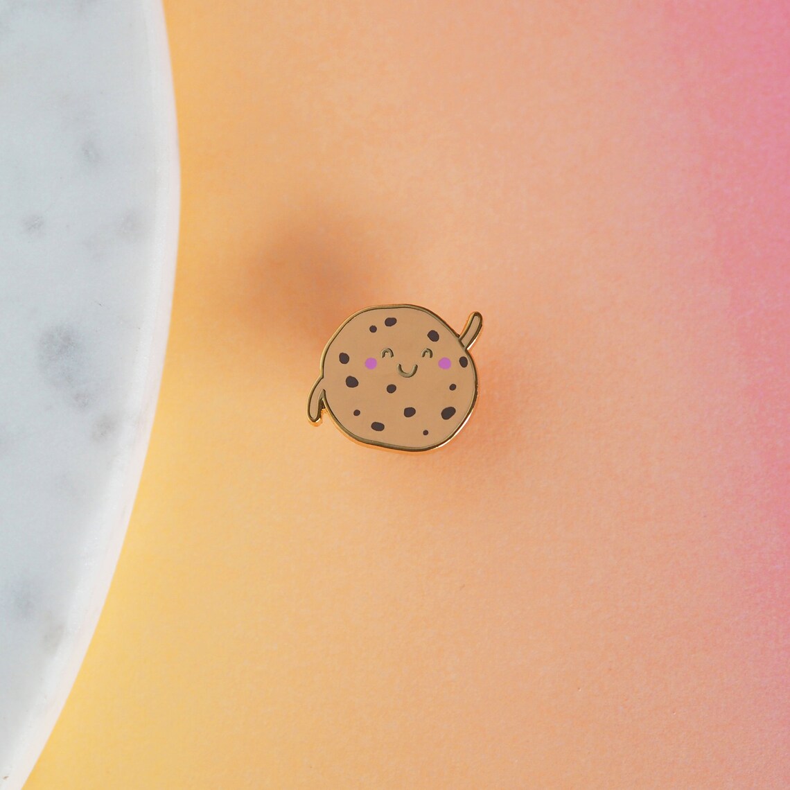 Cookie Enamel Pin - Etsy UK