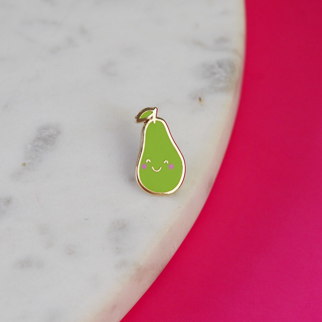 Penny the Pear Enamel Pin - Etsy