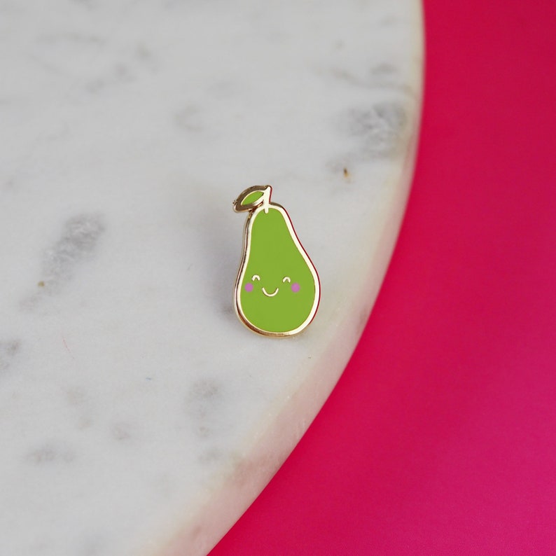 Penny the Pear Enamel Pin - Etsy