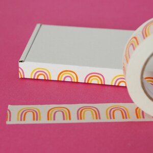 ON SALE: Rainbow Recyclable Parcel Tape - Etsy UK