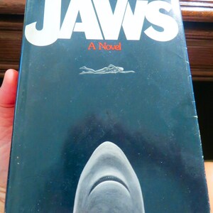 RARE Early Print 1974 JAWS W/ Dustcover & the DEEP 2 Books Peter ...