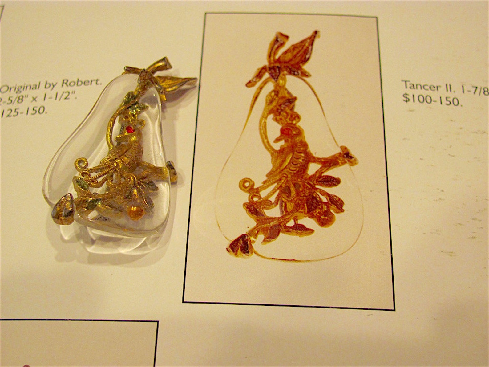 Rare Book Piece TANCER II Signed Gold Partridge in A Pear Tree - Etsy