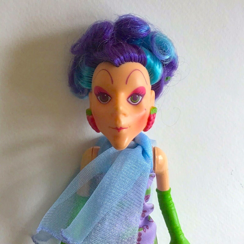 Original 80s STRAWBERRY SHORTCAKE Dolls Purple Pieman Sour Grapes 9 ...