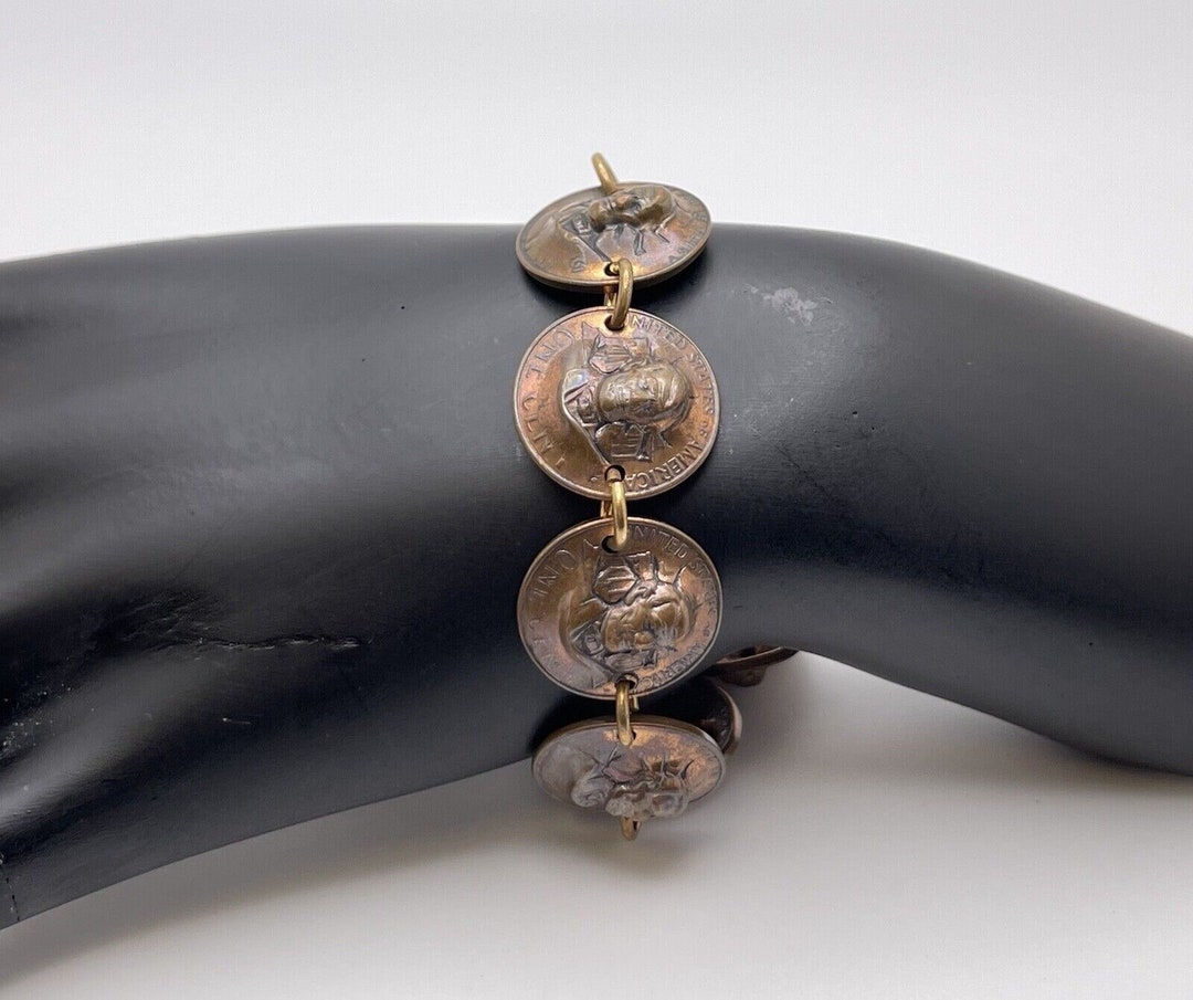 Vintage Lincoln Head Copper Cent Penny 3D Pop Out Push Punch Out ...