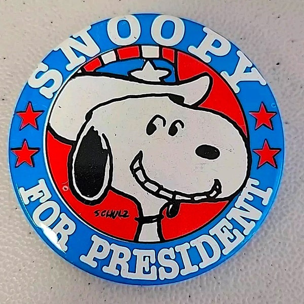 Snoopy for President - Etsy