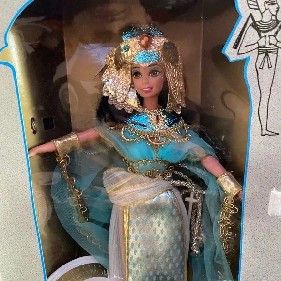 Vtg. 1993 Egyptian Queen Cleopatra BARBIE Doll the Great Eras ...