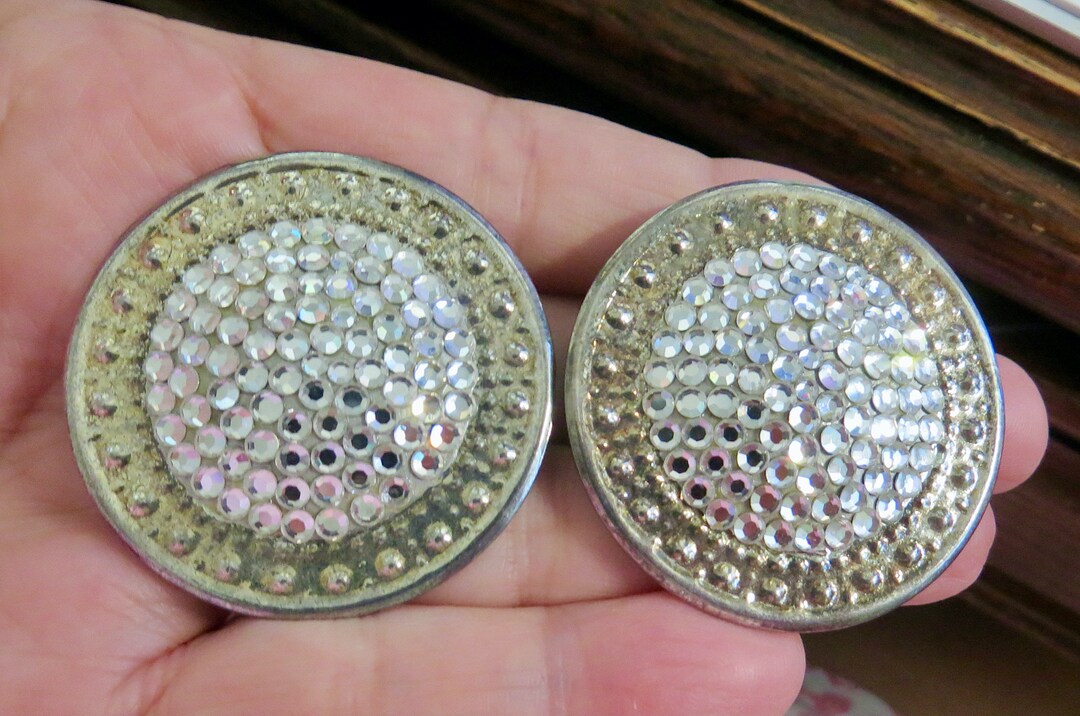 Vintage RICHARD KERR Signed Huge Aurora Borealis Swarovski Crystal ...