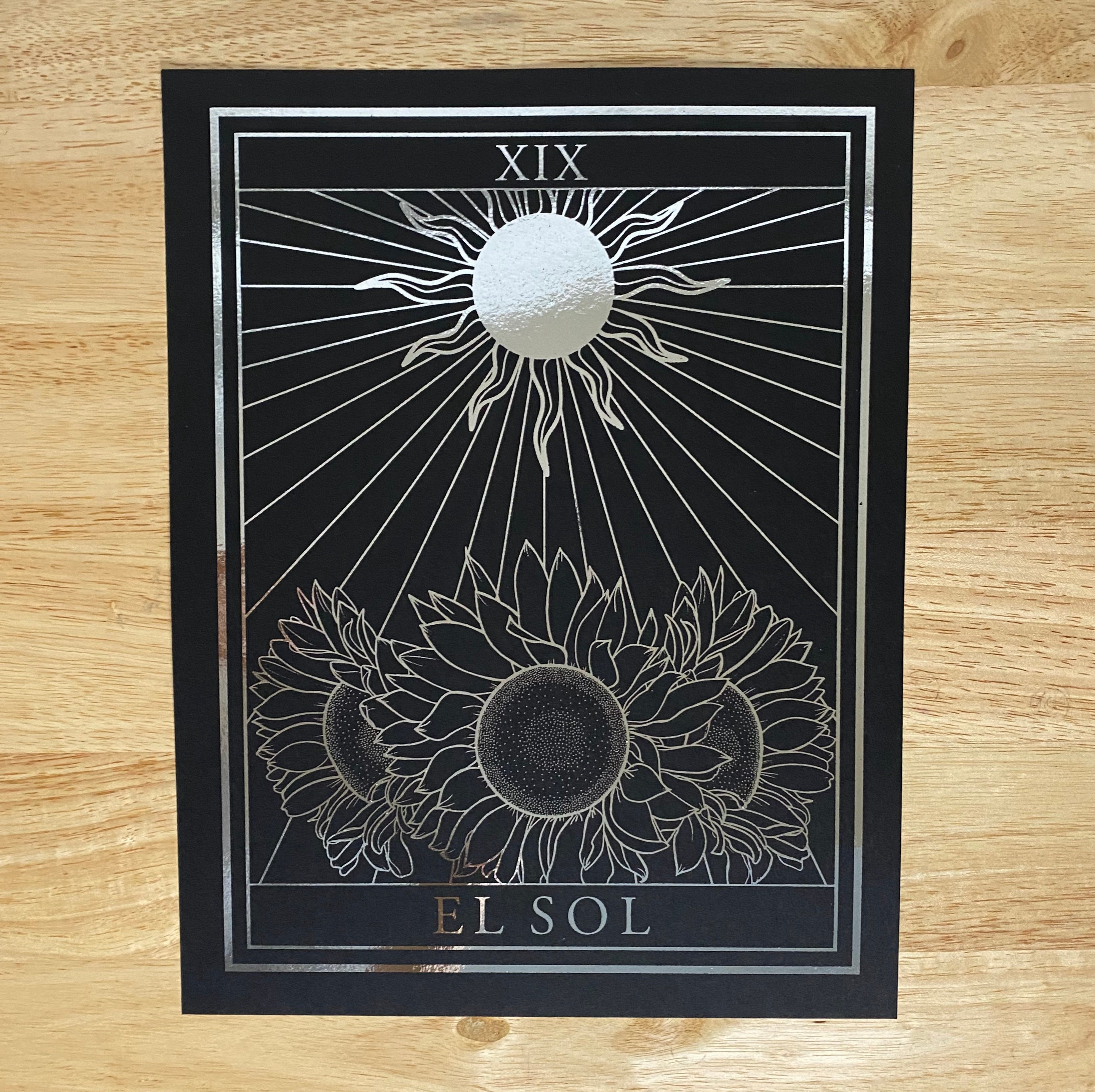 El Sol Tarot Card, the Sun Tarot Card - Etsy